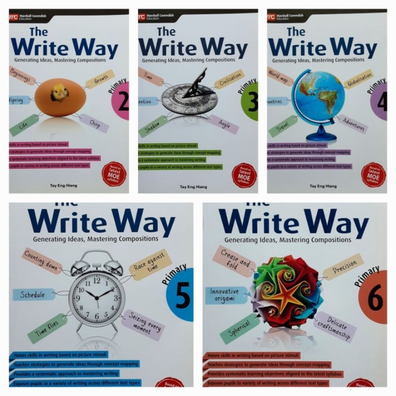 The Write Way for Primary 1-6# แบบฝึกหัดเสริมทักษะการเขียนภาษาอังกฤษ ...