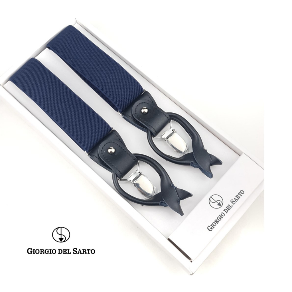 Giorgio Del Sarto Adults Suspender Blue สายเอี้ยมสีน้ำเงิน | Shopee ...