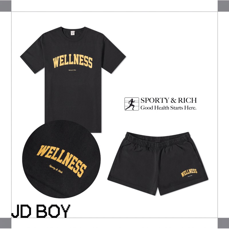 🔥สินค้าพร้อมส่ง🔥 JDBOY - Sporty and rich Wellness Tee & Shots ของแท้100 ...
