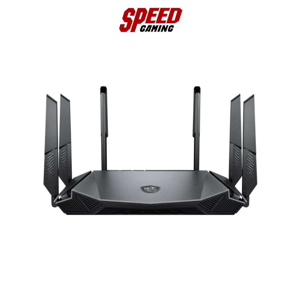 MSI ROUTER AX6600 (เราเตอร์ไวไฟ) (GRAX66) RADIX WIFI6 TRI-BAND GAMING ...