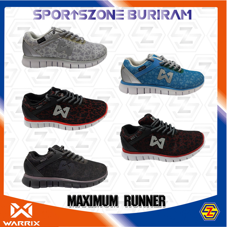 รองเท้าวิ่ง (Running) WARRIX (วอริกซ์) MAXIMUM RUNNER รุ่น WF-1302 💯 ...