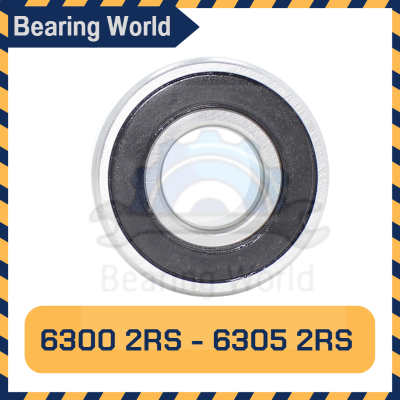 6300 2RS 6301 2RS 6302 2RS 6303 2RS 6304 2RS 6305 2RS ตลับลูกปืน ฝายาง ตลับลูกปืนเม็ดกลมร่องลึก ...