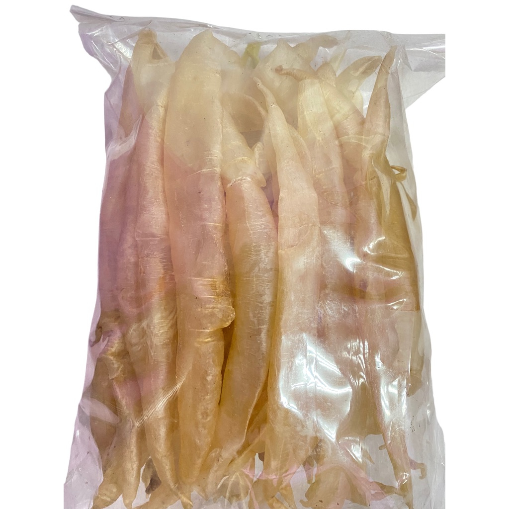 กระเพาะปลาดิบ รุ่นกลมหลอดยาว raw fish maw 生鱼肚 1แพคใหญ่/บรรจุปริมาณ 1 Kg ...
