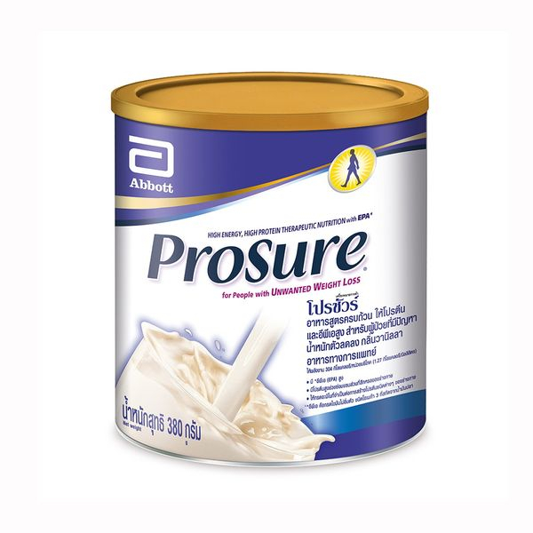 Prosure Vanilla Powder 380 g. โปรชัวร์ วานิลลา 380 กรัม สำหรับที่มี ...