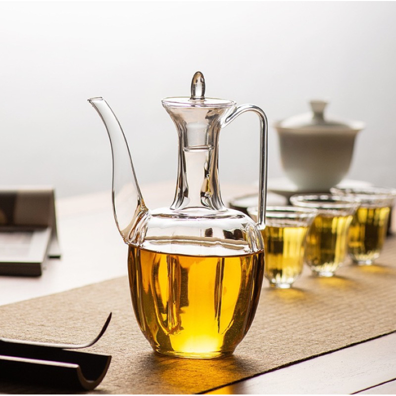 PB213 กาน้ำชา แก้วใส ทนความร้อน 550ml 50-2 | Shopee Thailand