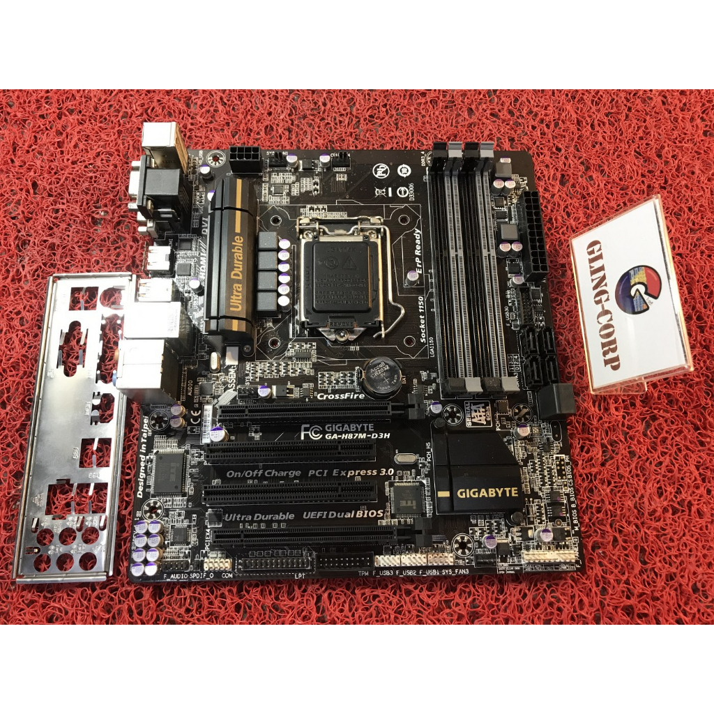 LGA1150 MAINBOARD GIGABYTE RAM 4 SLOT mATX - หลายรุ่น / H97M / H87M ...