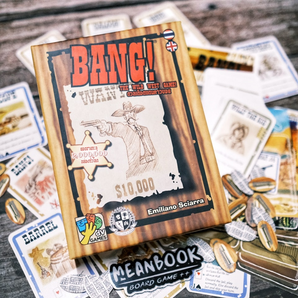 Bang! ดวลเดือดแดนคาวบอย Board Game (ภาษาไทย) Bang Thai ไทย เกมส์คาวบอย ...