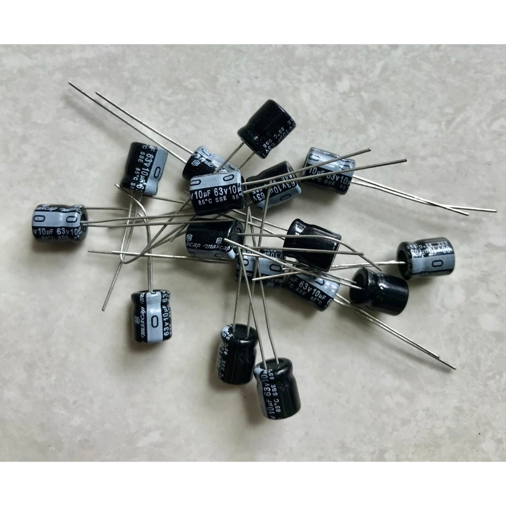 10UF 63V MAXCAP ( 1 ชุด มี 20 ตัว ) | Shopee Thailand