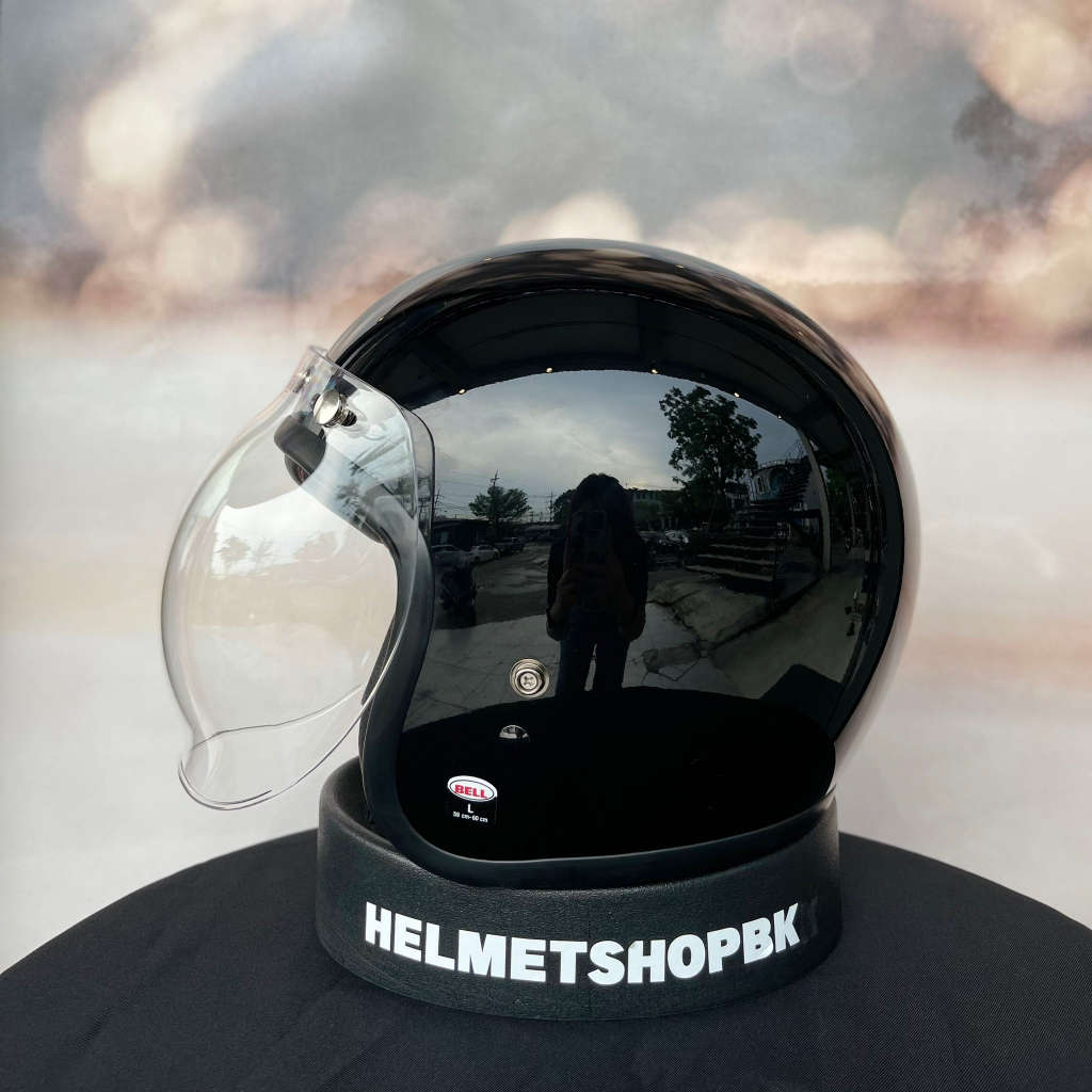 ( ราคาเฉพาะชิลด์หน้า ) ชิลด์หน้า CUSTOM 500 3-SNAP BUBBLE SHIELDS CLEAR ...