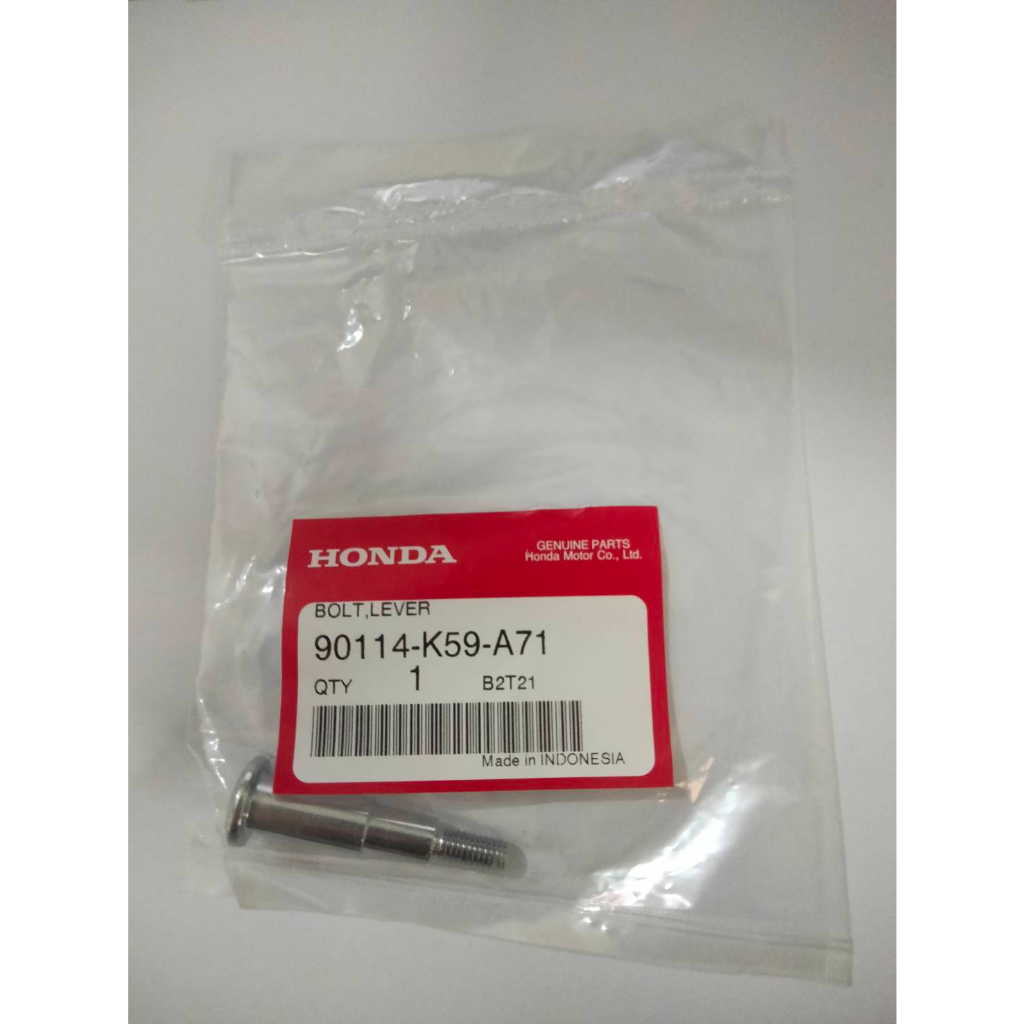 90114-K59-A71 โบ้ลท์ยึดคันเบรก Honda แท้ศูนย์ | Shopee Thailand