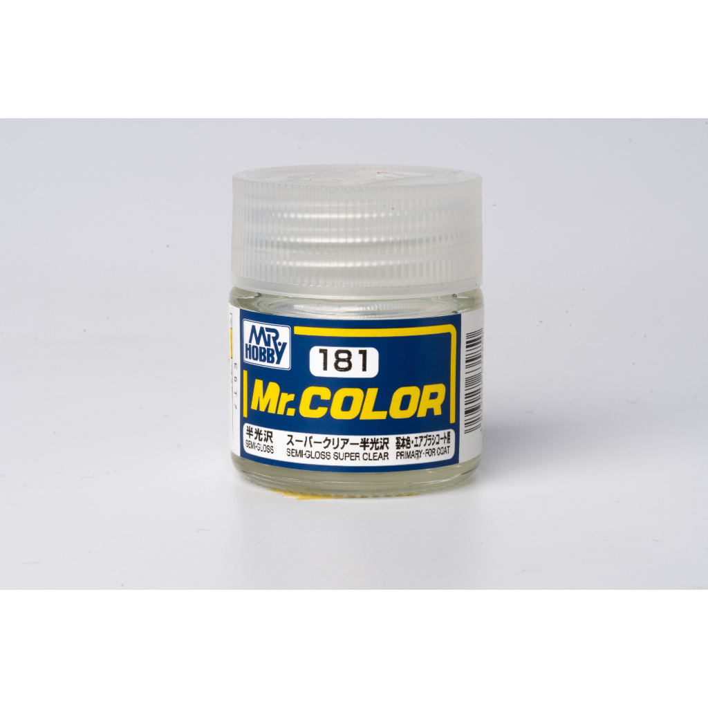 สีสูตรทินเนอร์ Mr.color 181 Semi Gloss Super Clear | Shopee Thailand