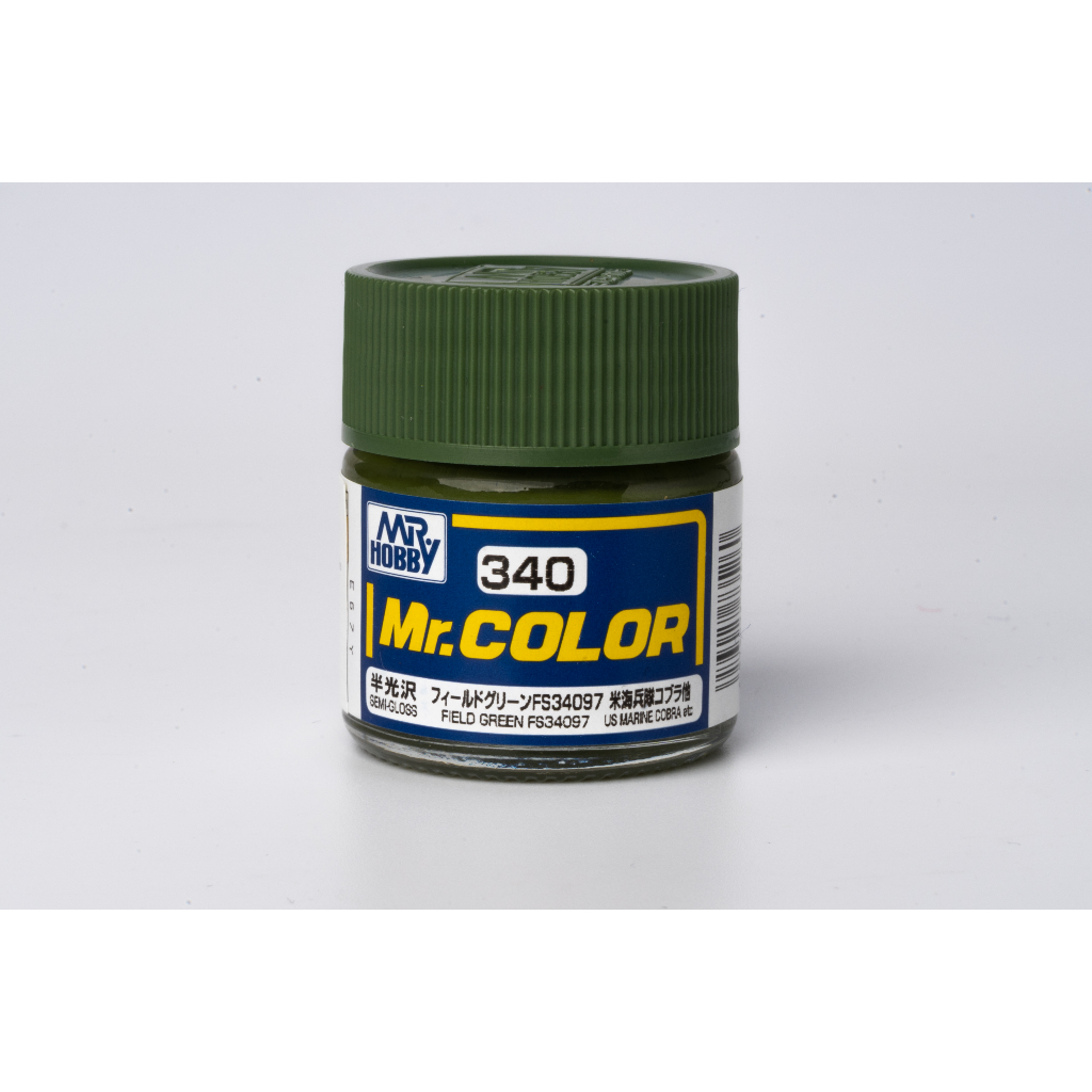 สีสูตรทินเนอร์ Mr.color 340 FIELD GREEN FS34097 | Shopee Thailand