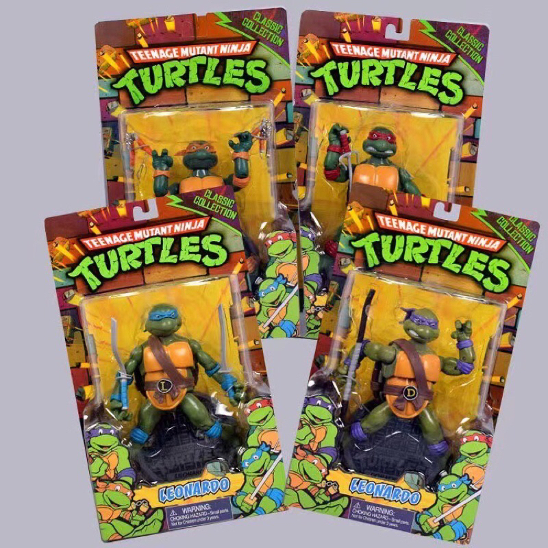 นินจาเต่า ฉบับการ์ตูนทีวี ปี 1988 TMNT Teenage Mutant Ninja Turtles ...