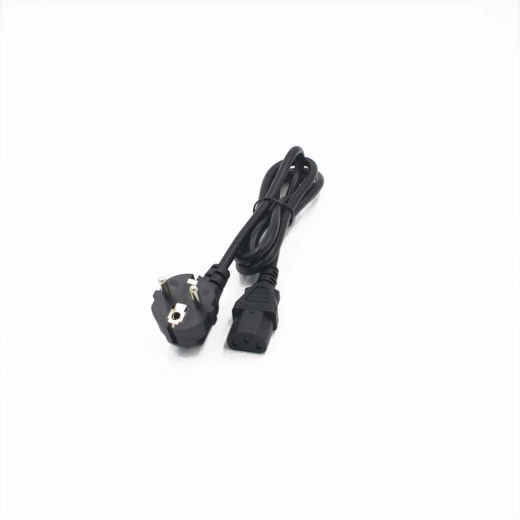 AC Power Cable สายไฟ 3 สาย 18 AWG 0.75 mm2 ยาว 0.5 เมตร มาตรฐา่น EU US ...