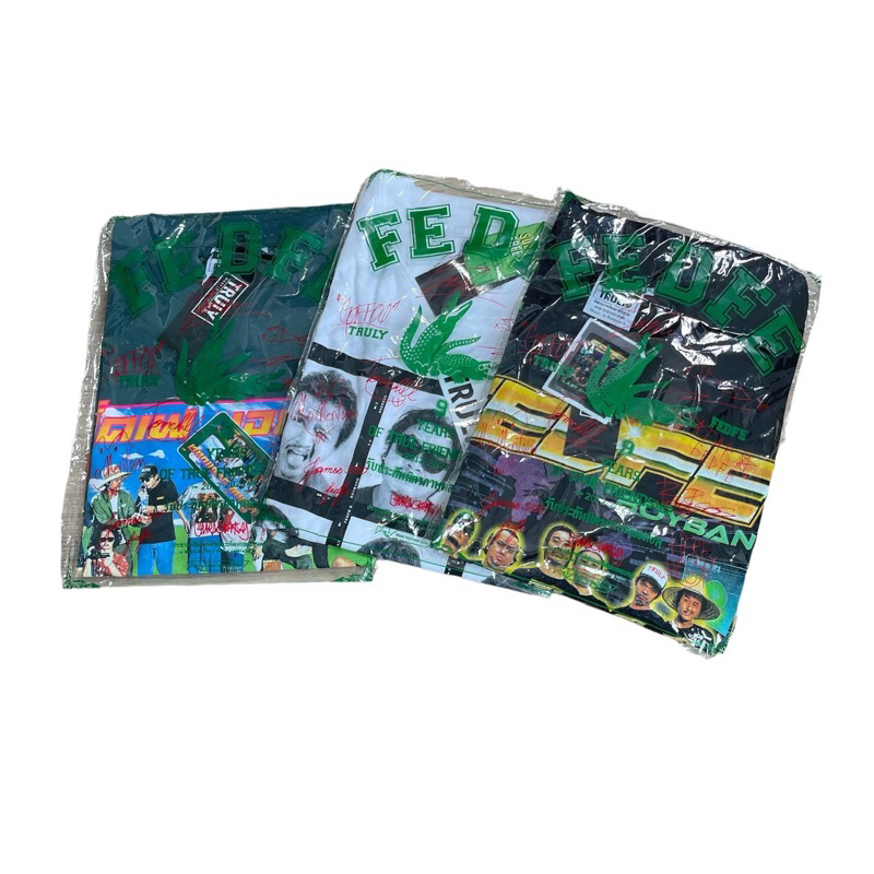 เสื้อยืด Fedfe x Truly | Shopee Thailand
