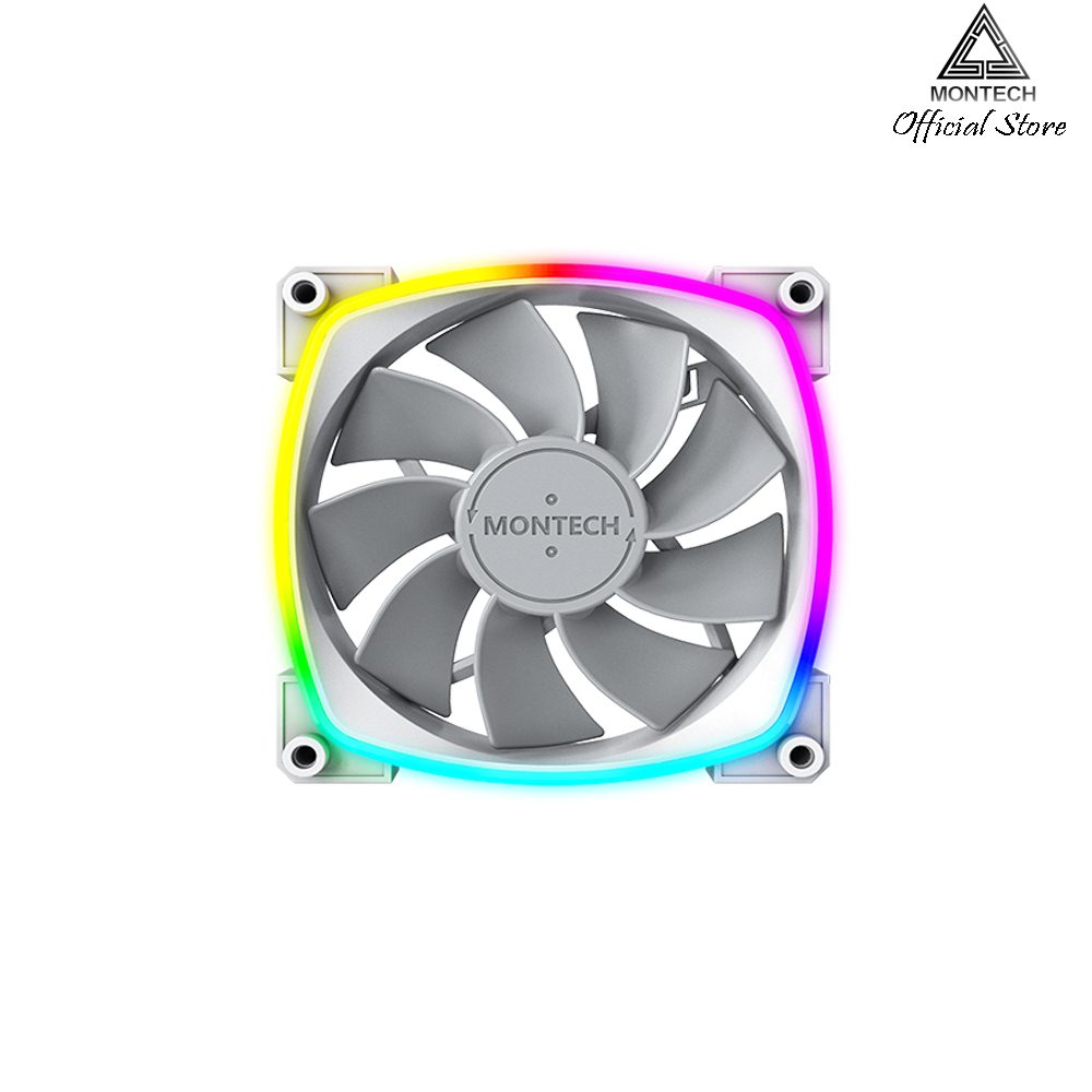 MONTECH RX120 PWM FAN WHITE | Shopee Thailand
