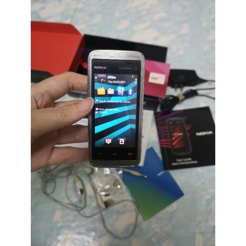 Nokia Express Music 5530 มือสองมีตำหนิ ใช้งานได้ปกติ | Shopee Thailand