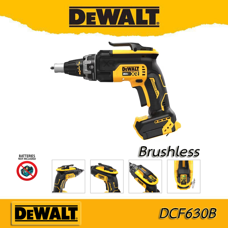 DeWalt DCF630B สว่านไขควงไร้สาย 20V เครื่องขันสกรูไร้สาย (เครื่องเปล่า ...