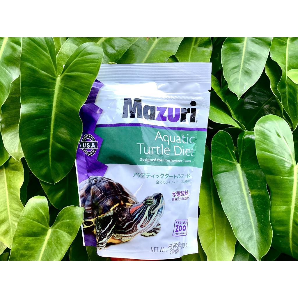 Mazuri Aquatic Turtle Diet 200g(พร้อมส่ง)Mazuri (มาซูริ) อาหารเต่าน้ำ ...