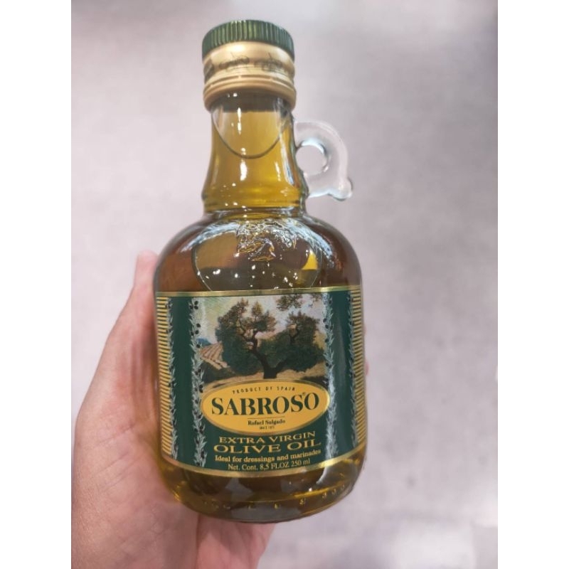 Sabroso Extra Virgin Olive Oil น้ำมันมะกอกธรรมชาติไม่ผ่านกรรมวิธี ...