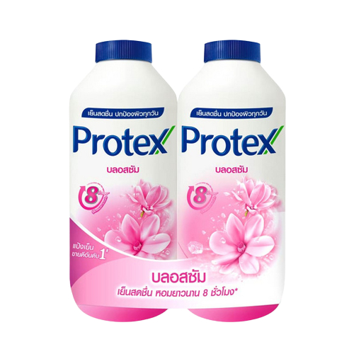 (แพ็คคู่ 2 ขวด) แป้งเย็นโพรเทคส์ Protex เพื่อความเย็นสดชื่น ตลอดวัน ขนาด 280 กรัม ทั้ง 4 สูตร ...