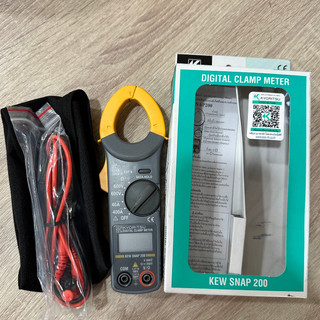 KYORITSU แคลมป์มิเตอร์ คลิปแอมป์ ดิจิตอล Digital Clamp Meter รุ่น KEW ...