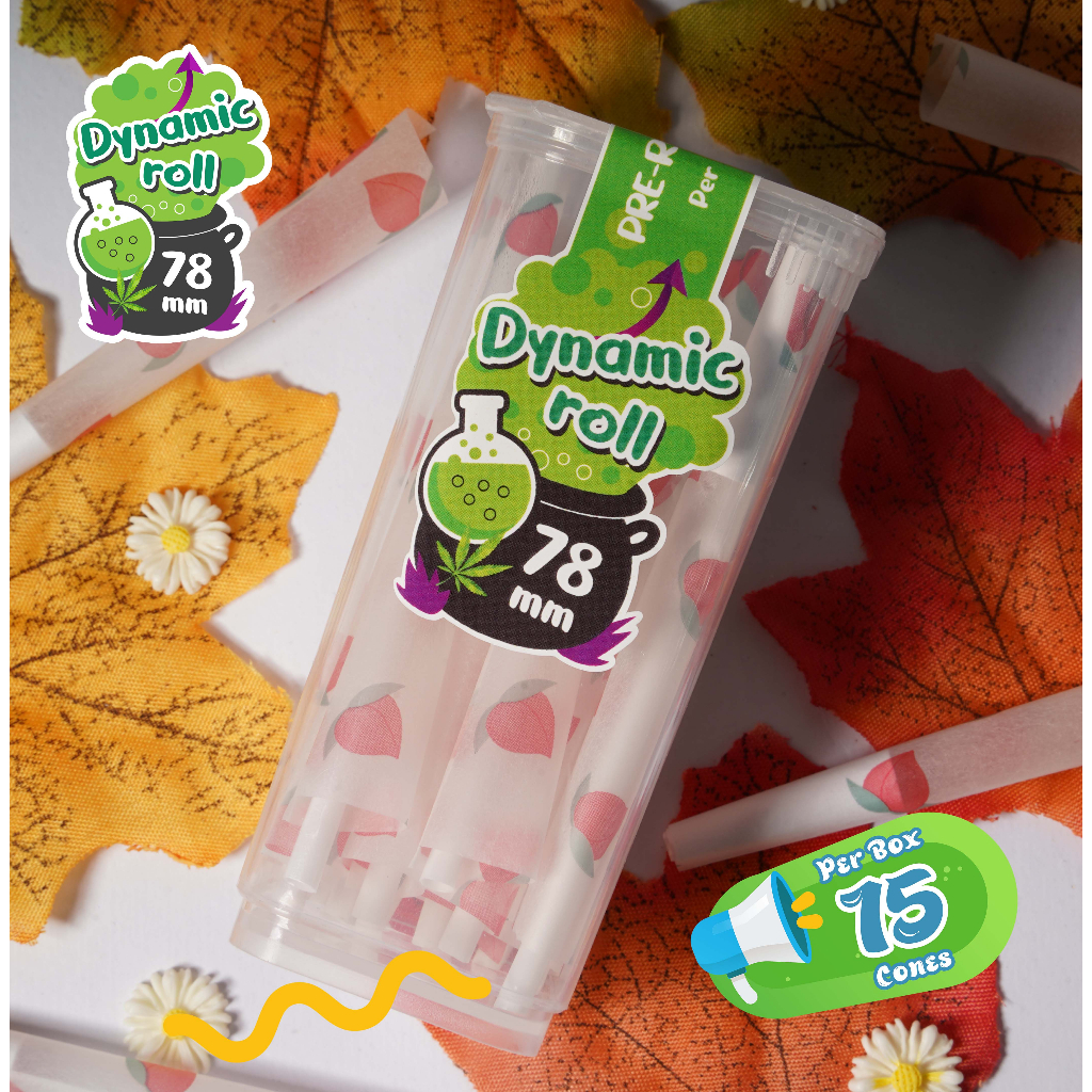 กระดาษโรสำเร็จ Dynamic Roll [กลิ่นพีช] ขนาด 78mm 15ชิ้น | Shopee Thailand