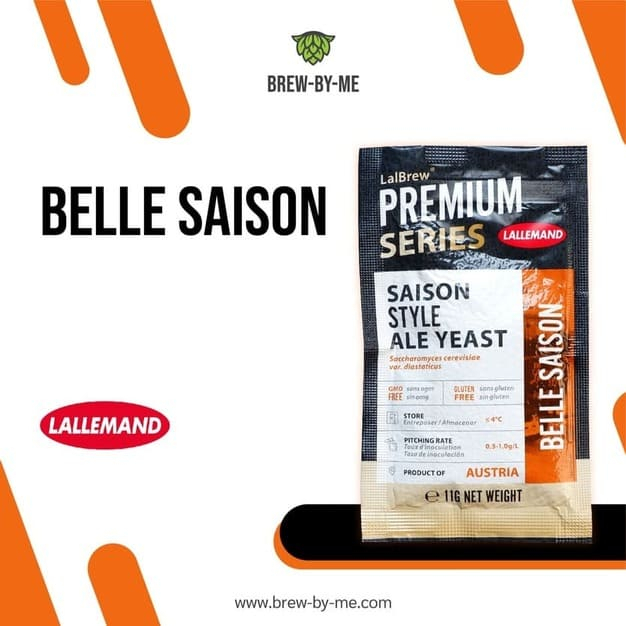 ยีสต์หมักเบียร์ Belle Saison Belgian Saison-Style Yeast LalBrew ...