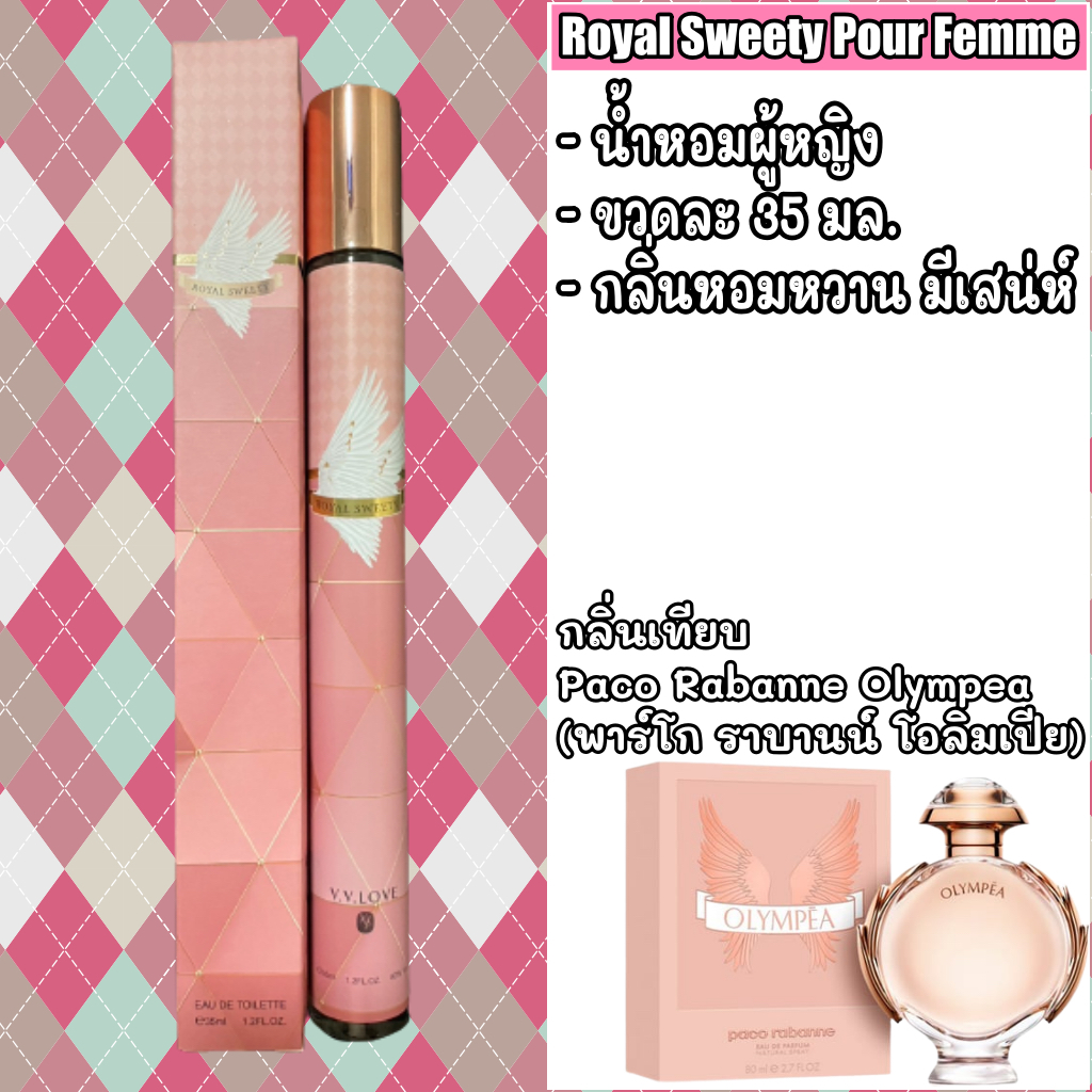 (พร้อมส่ง3) น้ำหอมผู้หญิงและผู้ชาย กลิ่นเทียบแบรนด์ ขนาดพกพา หัวฉีด ...