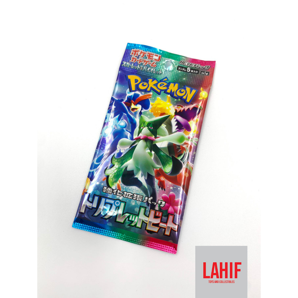 Pokemon TCG JAPAN "Scarlet & Violet Triple Beat" Booster Pack | Shopee Thailand