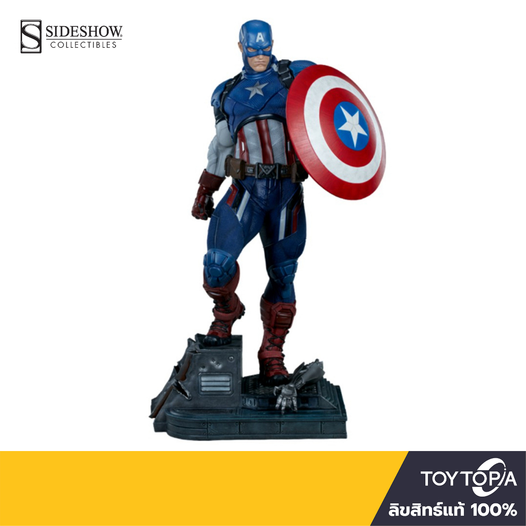 พร้อมส่ง+โค้ดส่วนลด Captain America Premium Format 300524 by Sideshow ...