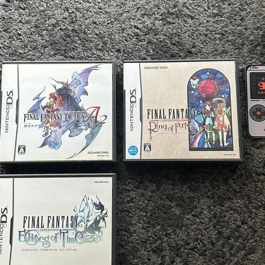 Square Enix Cartridge Nintendo DS Final Fantasy Collection Boxed ...