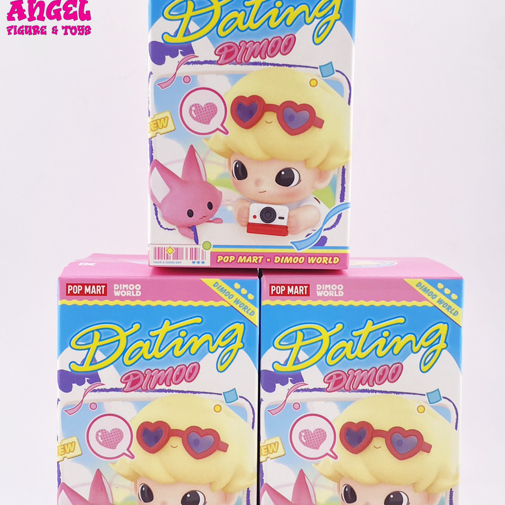 POP MART พร้อมส่ง - DIMOO Dating Series Blind Box Random Style กล่อง ...