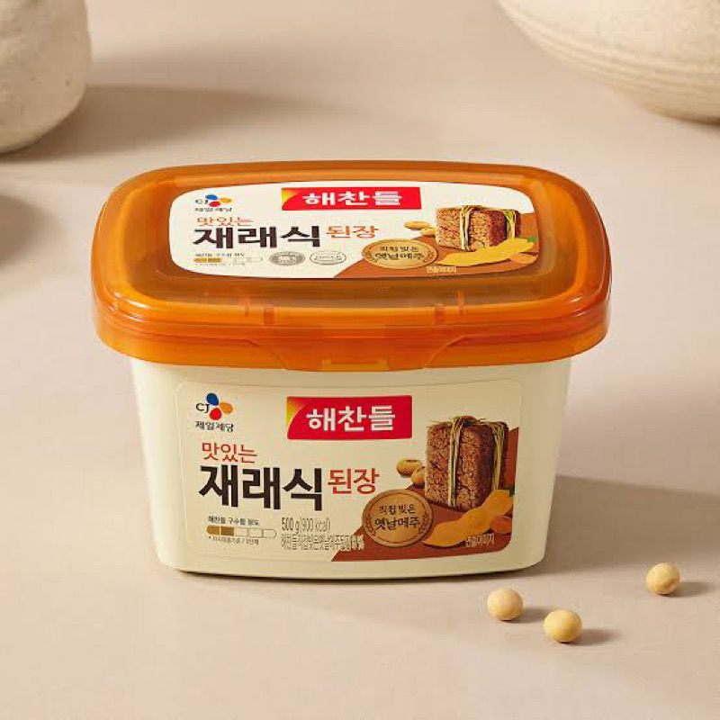 เดนจัง CJ Doenjang 500g 1kg 해찬들 재래식된장 ซอสเต้าเจี้ยวเกาหลี ซอสทำซุปเกาหลี เครื่องปรุงเกาหลี ...