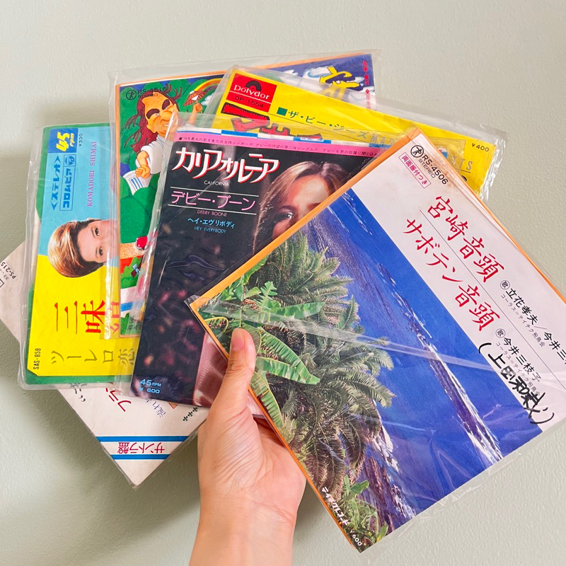 7 inch 12 inch vinyl record เพลงพื้นบ้านของญี่ปุ่น💿แผ่นเสียงไวนิลขนาด 7 ...