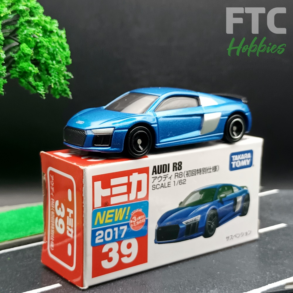 [มือสอง] Tomica No.39 - Audi R8 "1st Lot 2017" (Special Color) | Shopee Thailand