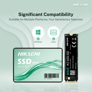 1TB / 2TB SSD (เอสเอสดี) HIKSEMI WAVE(S) - 2.5" SATA 3 (HS-SSD-WAVE(S) 2048G) รับประกัน 3 - Y ...