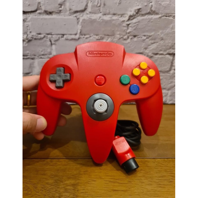 จอยเกมส์ Nintendo N64 (จอย N64) Red | Shopee Thailand