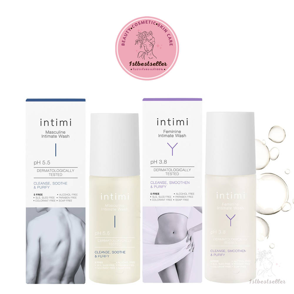 INTIMI เฟมินีนอินติเมทวอช/มาสคิวลีนอินติเมทวอช อินทิมี่ทำความสะอาดผิว ...