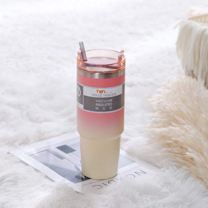 HAN แก้วเก็บความเย็น 30oz 890ml สแตนเลสแท้ รับประกันไอน้ำไม่เกาะแก้ว ขนาด 30ออนซ์ พร้อมส่งจากไทย ...