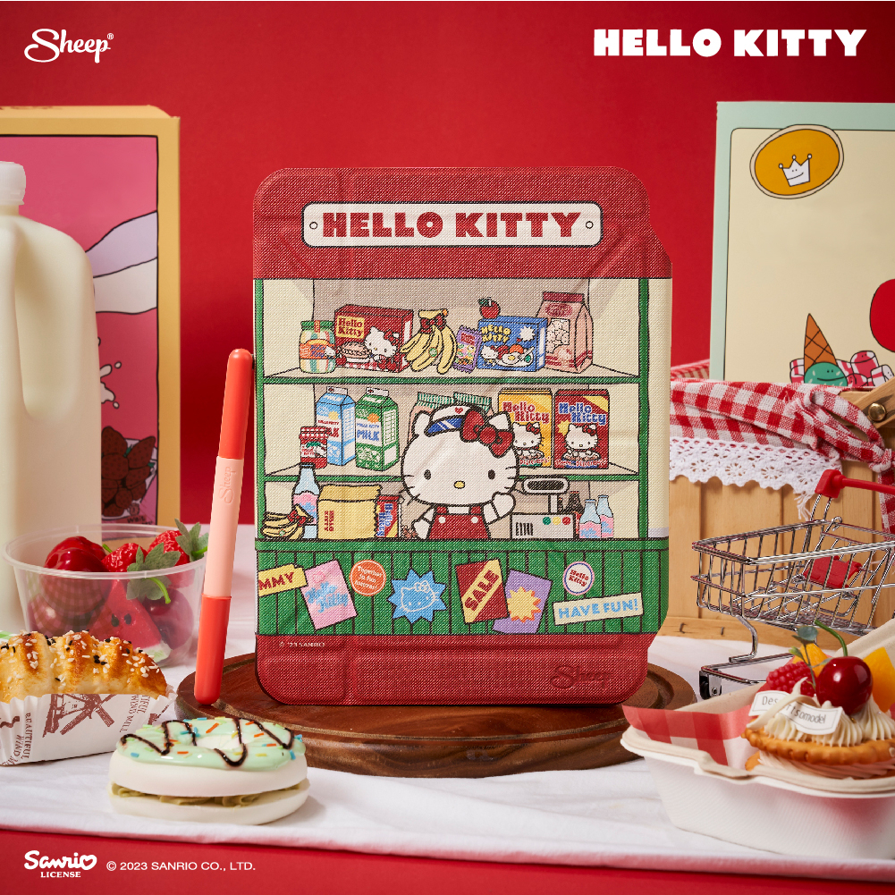 [Hello Kitty Limited Collection] People เคสสำหรับไอแพด Pro 11 M1-M2 / Air 4-6 / Pro 12.9 เคสเก็บ ...