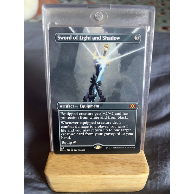 การ์ด MTG Sword of light and Shadow Artifact Magic the gathering EDH ...