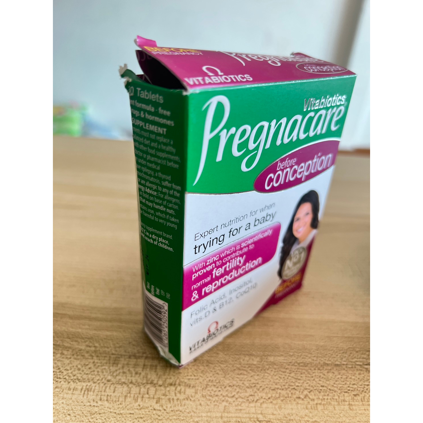 Vitabiotics Pregnacare before Conception (30 Tablets) | Shopee Thailand