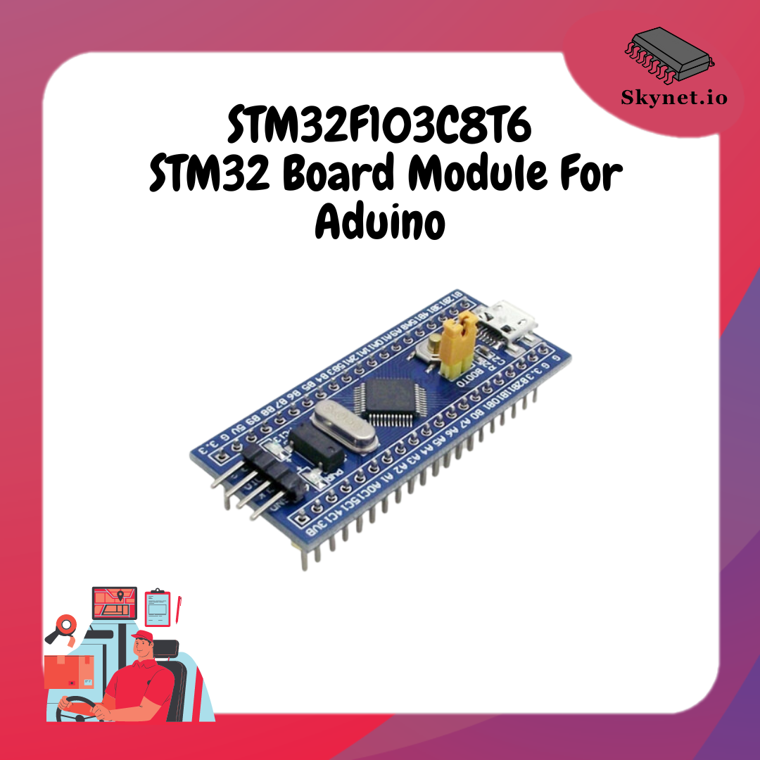 STM32F103C8T6 (64KB) STM32F103C6T6 (32KB) Minimum System Development Board Module For Arduino ...