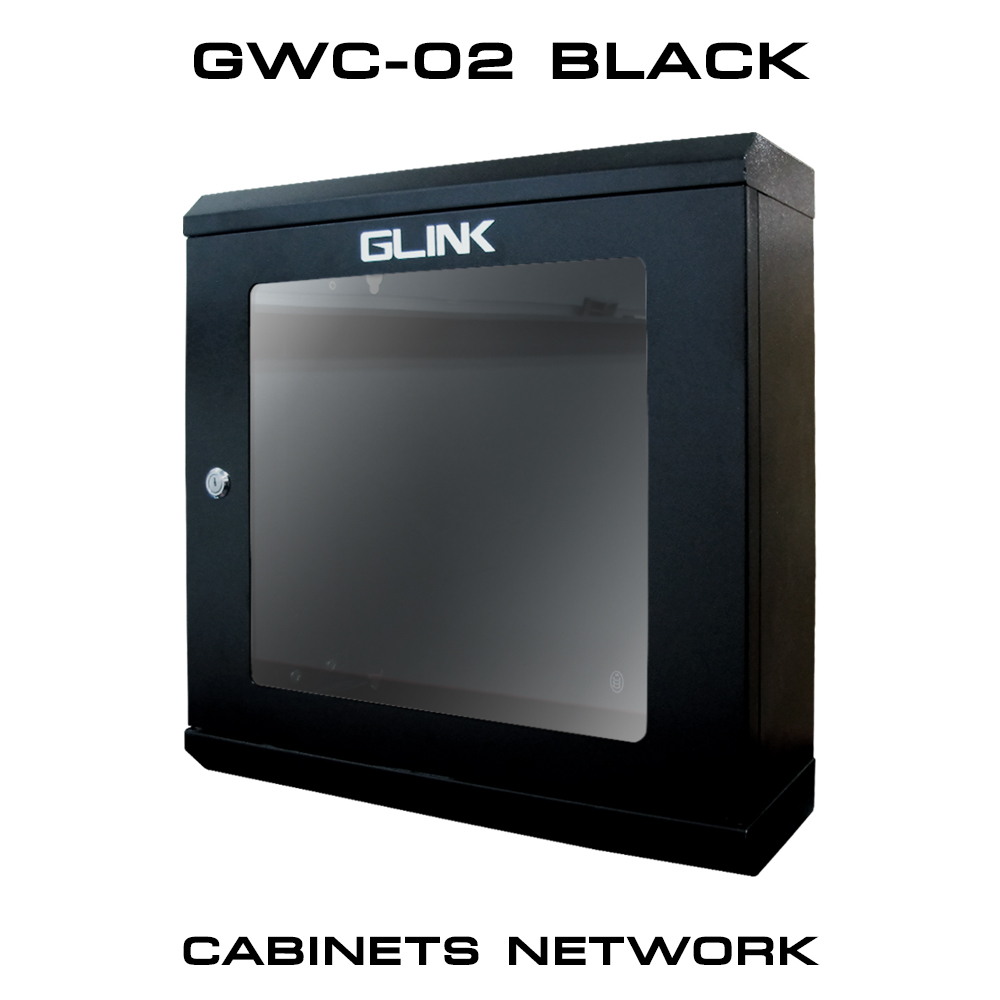 Glink GWC-02 Network Cabinet ตู้ Rack ขนาด 50x15x50cm. สำหรับกล้องวงจร ...