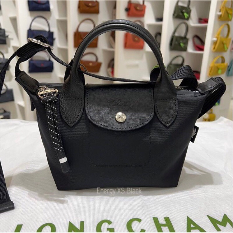 * Pre Order * Longchamp Energy ไซส์ XS รุ่นใหม่ สายสะพายถอดได้ ปรับความ ...