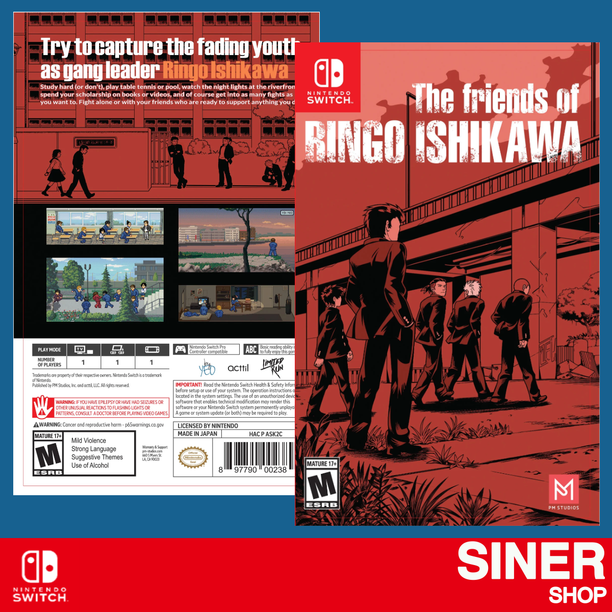 🎮 [NSW][LMG] : THE FRIENDS OF RINGO ISHIKAWA (US) (America) | Shopee ...