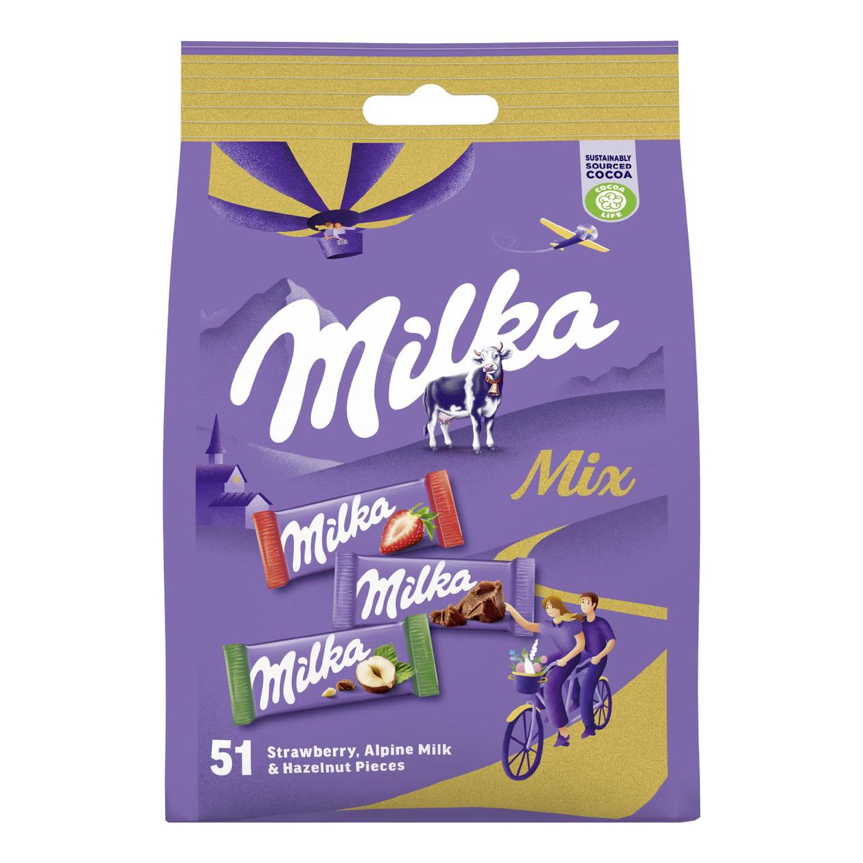 Milka Mix น้ำหนัก 250 กรัม BBF.28/12/24 | Shopee Thailand