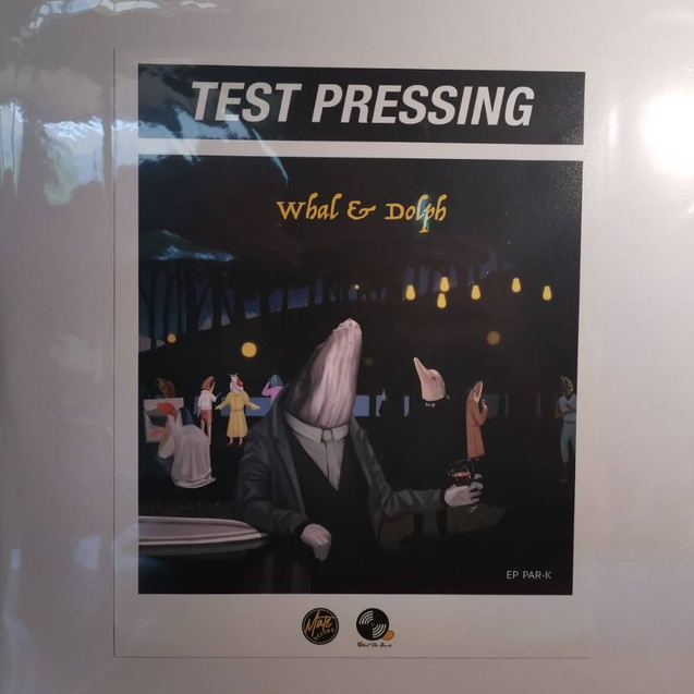 แผ่นเสียง LP วง Whal & Dolph - Par-K อัลบั้ม What The Duck ( แผ่น Test ...