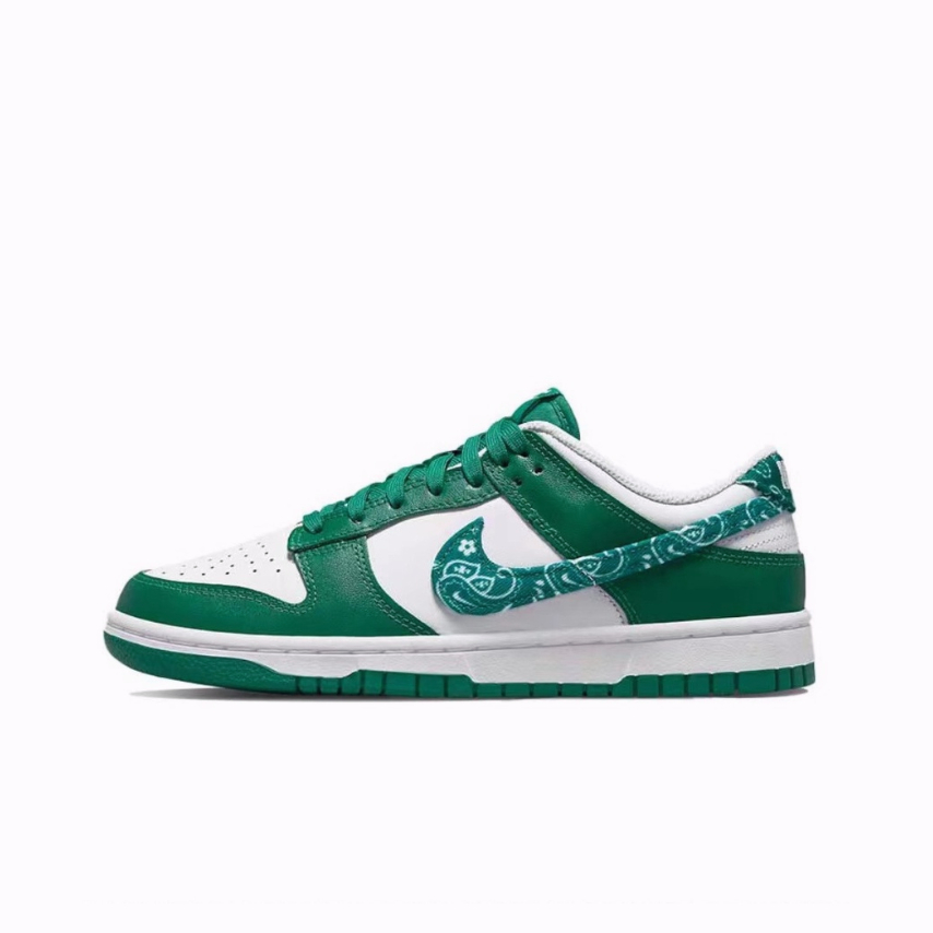 ของแท้ 100% Nike Dunk Low ESS “green paisley ” | Shopee Thailand